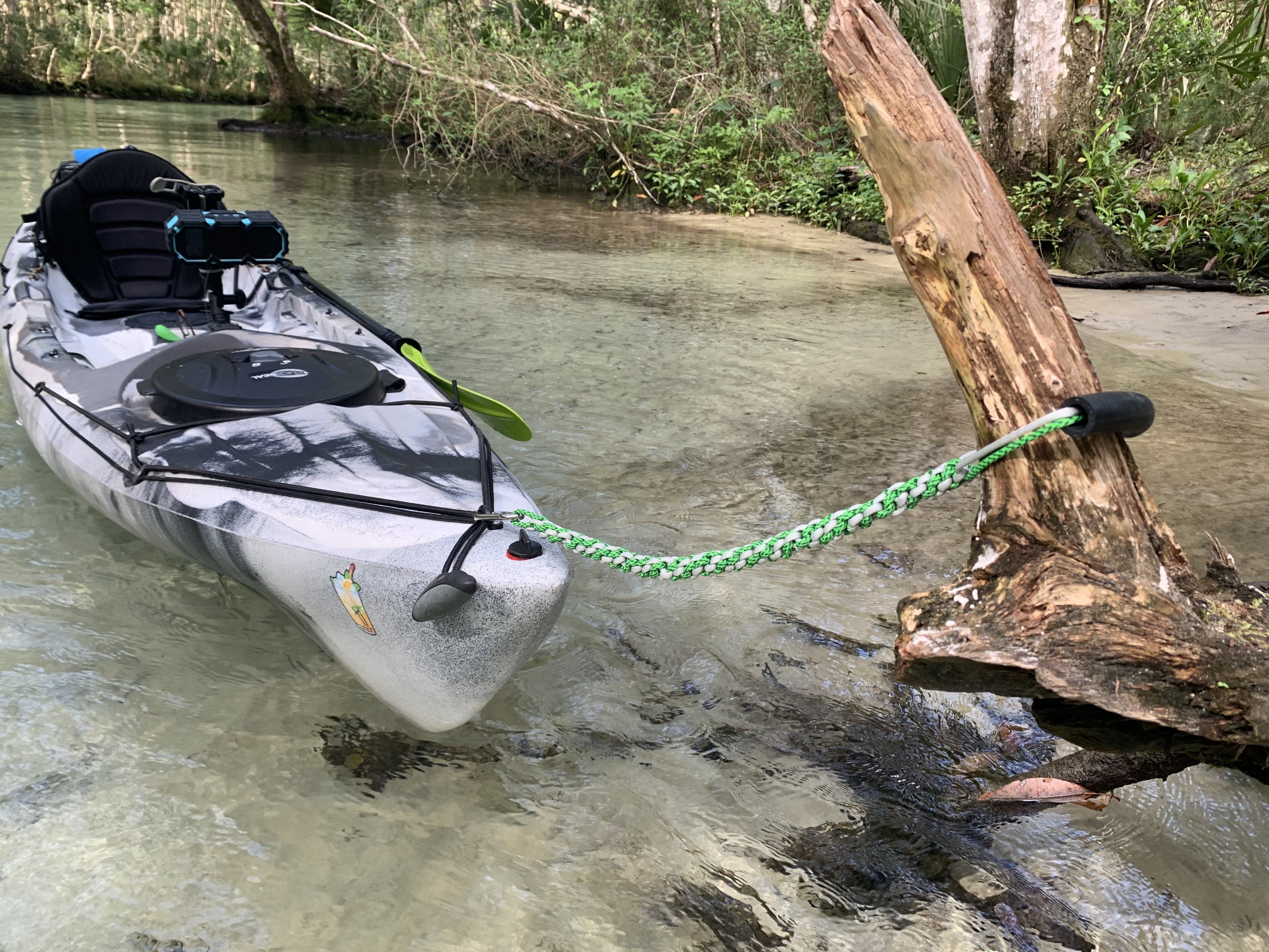 The Kayak Leash The smart way to pull and anchor your yak